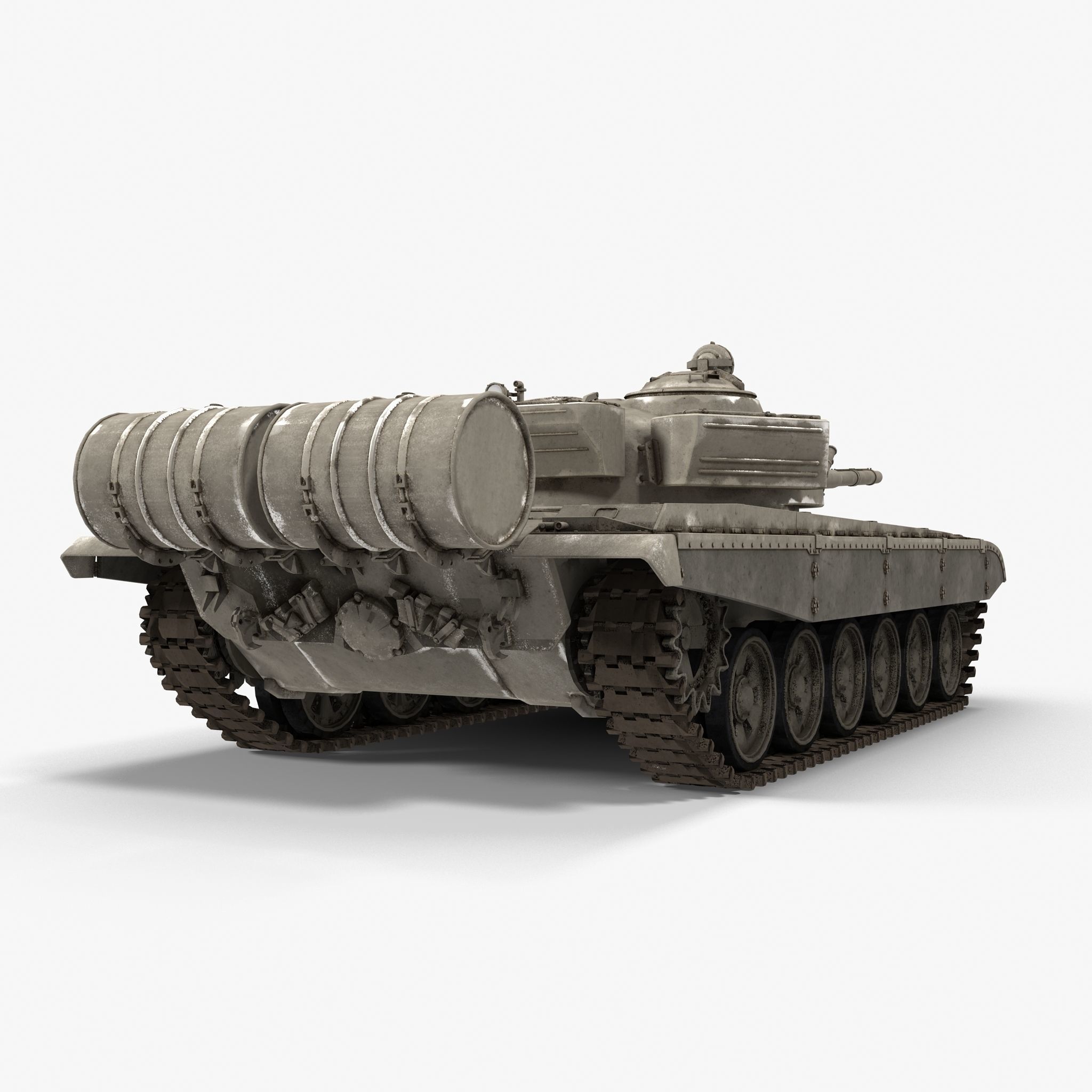 T-72 Main Battle Tank 3D model | CGTrader