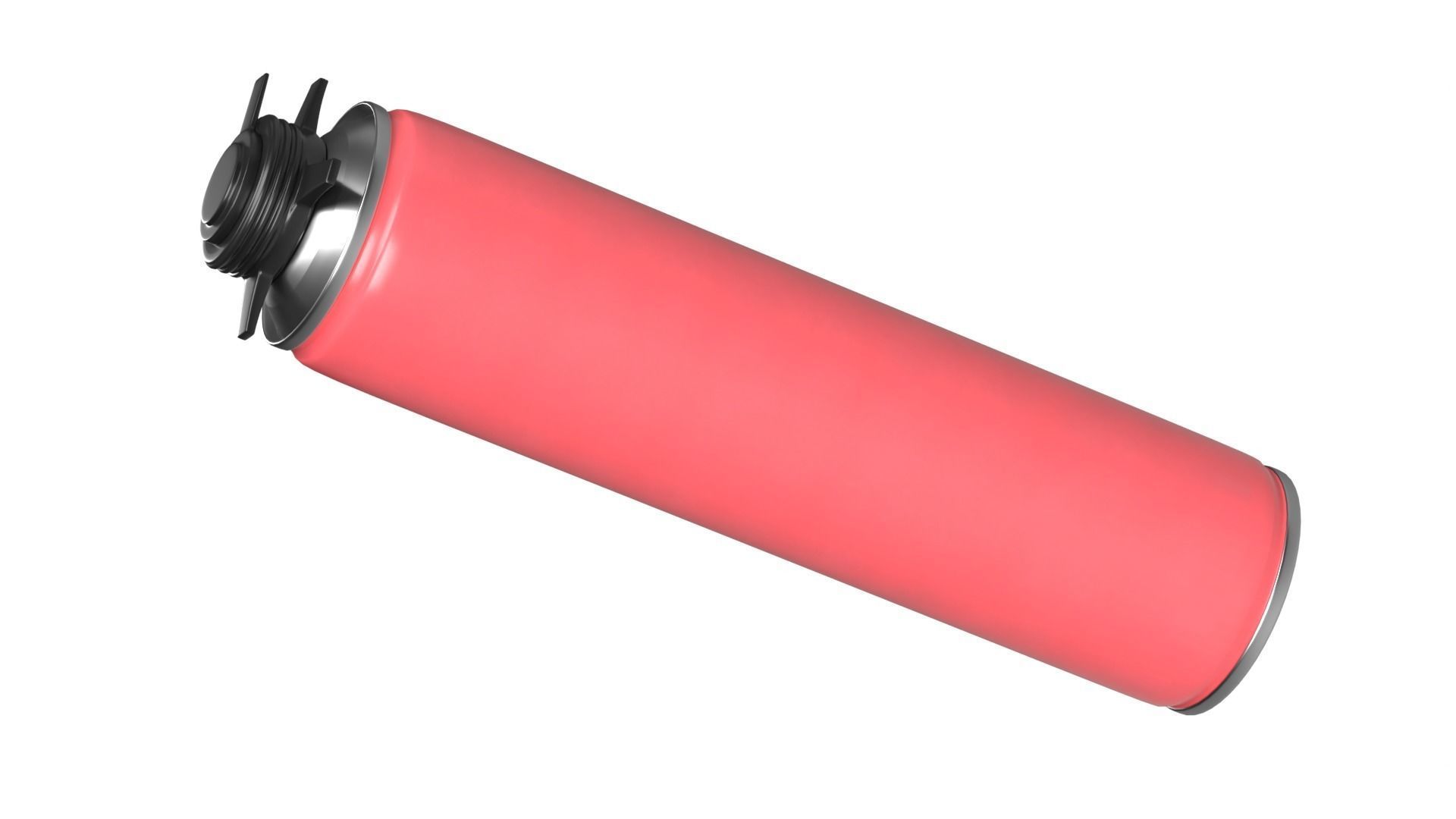 Polyurethane foam 750 ml open mockup 3D model | CGTrader