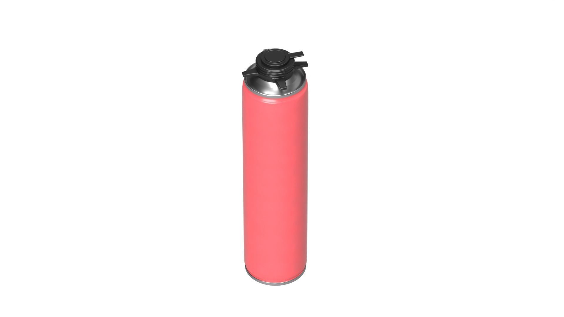 Polyurethane foam 750 ml open mockup 3D model | CGTrader