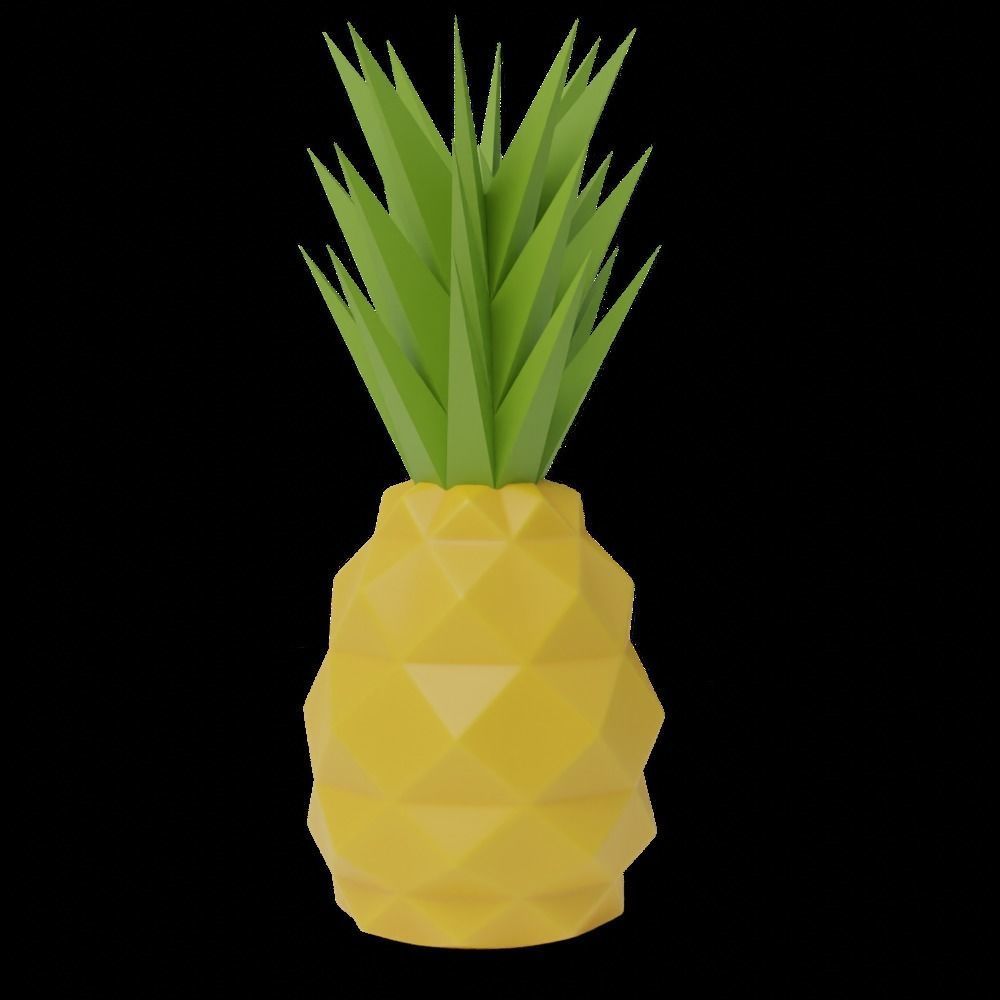 Pineapple free 3D model 3D printable | CGTrader