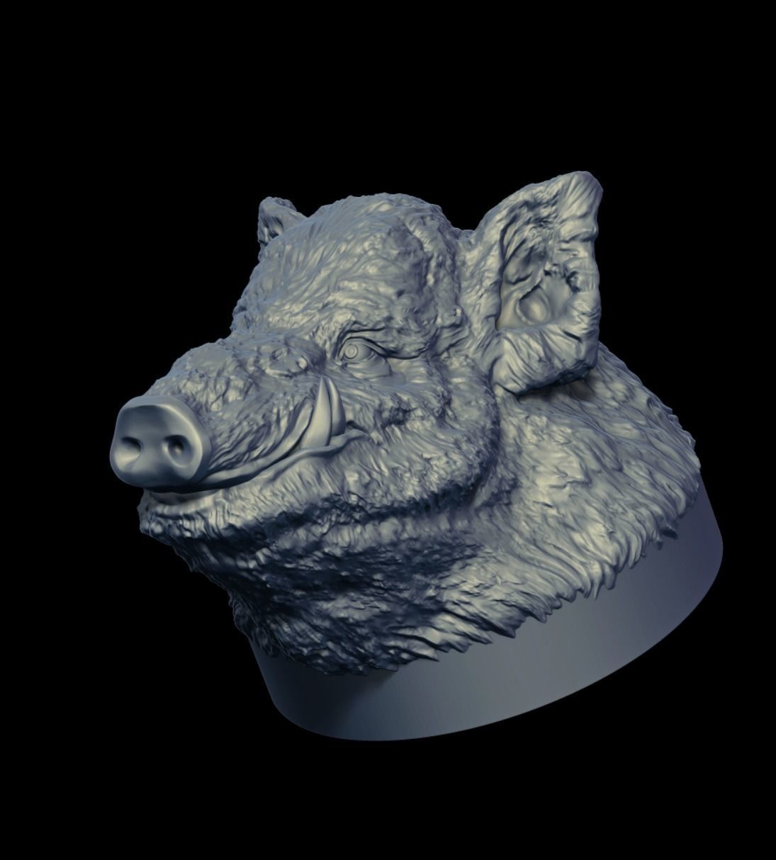 Boar for 3D printing 3D model 3D printable | CGTrader