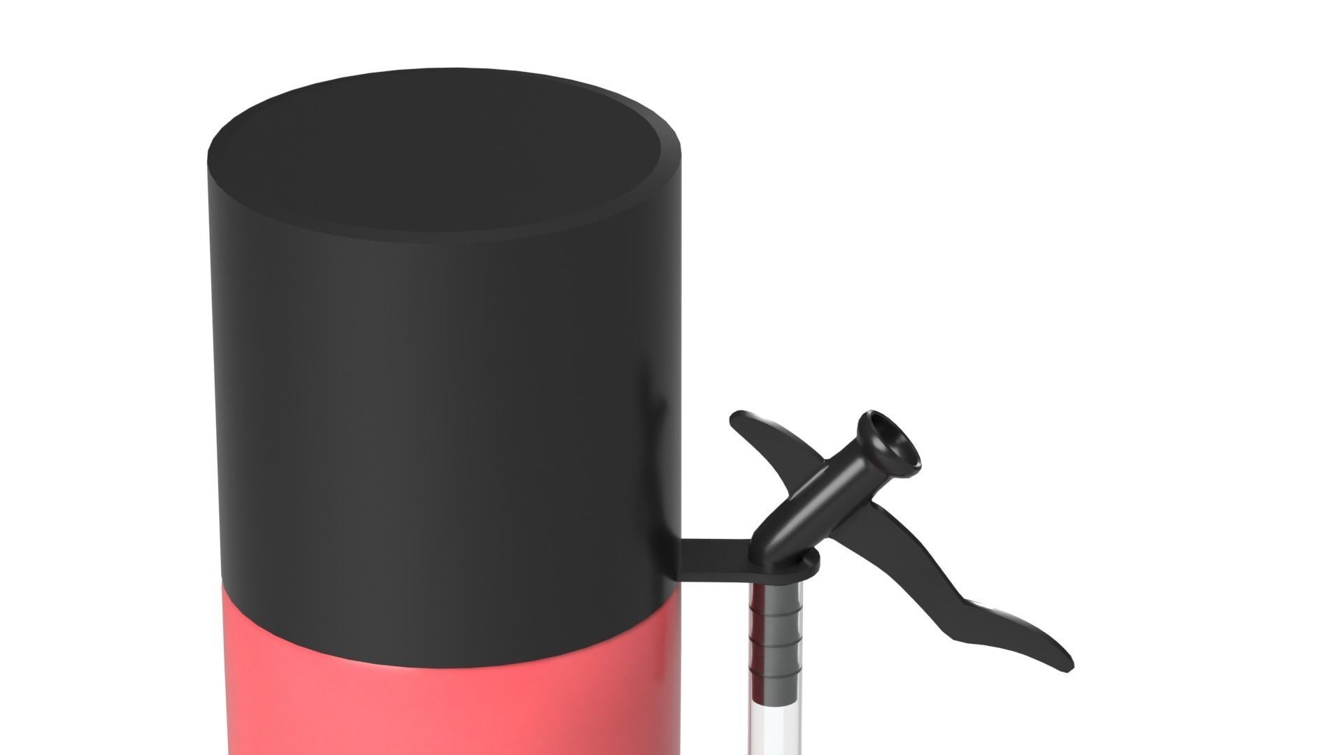 Polyurethane foam 750 ml open mockup 3D model | CGTrader