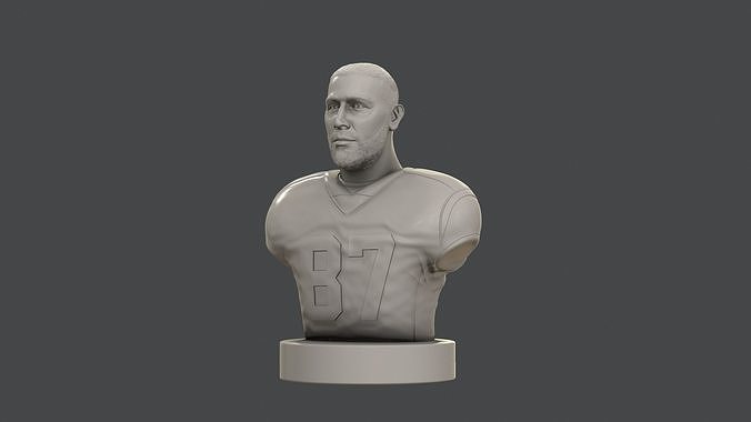 Travis Kelce 3D model 3D printable | CGTrader