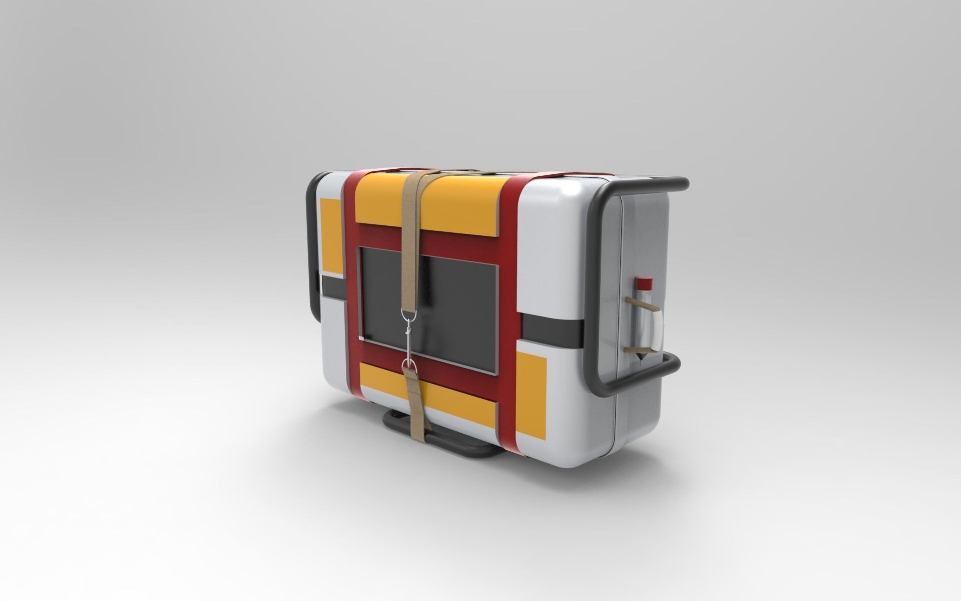 life raft 3d printed cura 3D model 3D printable | CGTrader