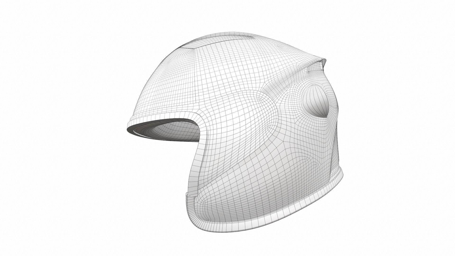Motorcycle helmet f3 free 3D model | CGTrader