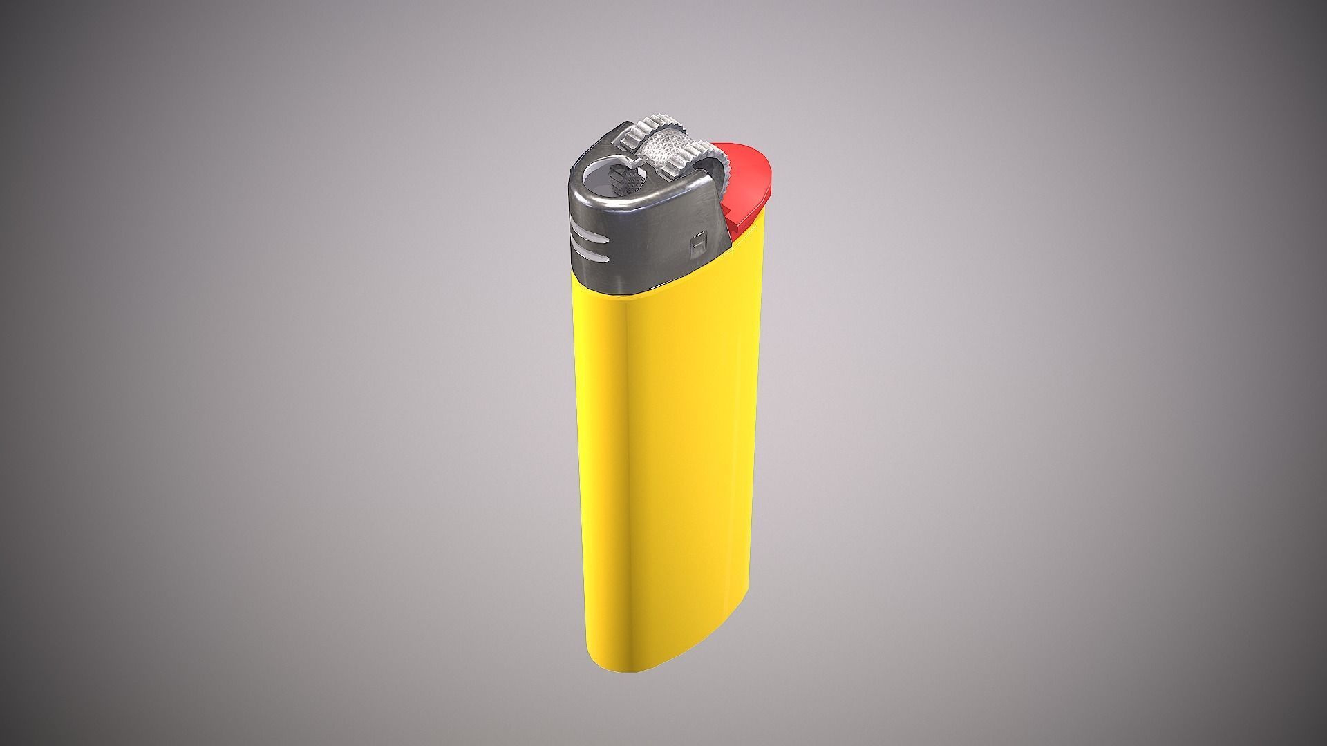3D model Disposable lighter universal tool game-ready Lighters PBR VR ...