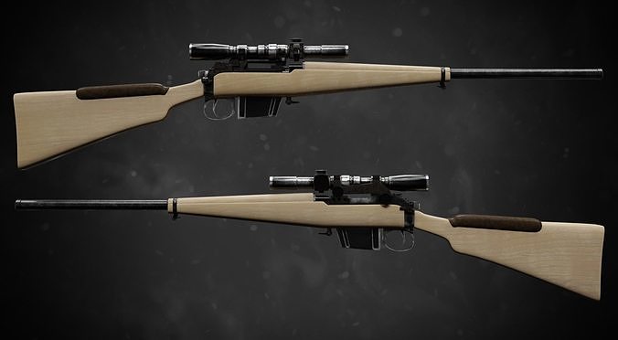 L42A1 Sniper Rifle 3D model | CGTrader
