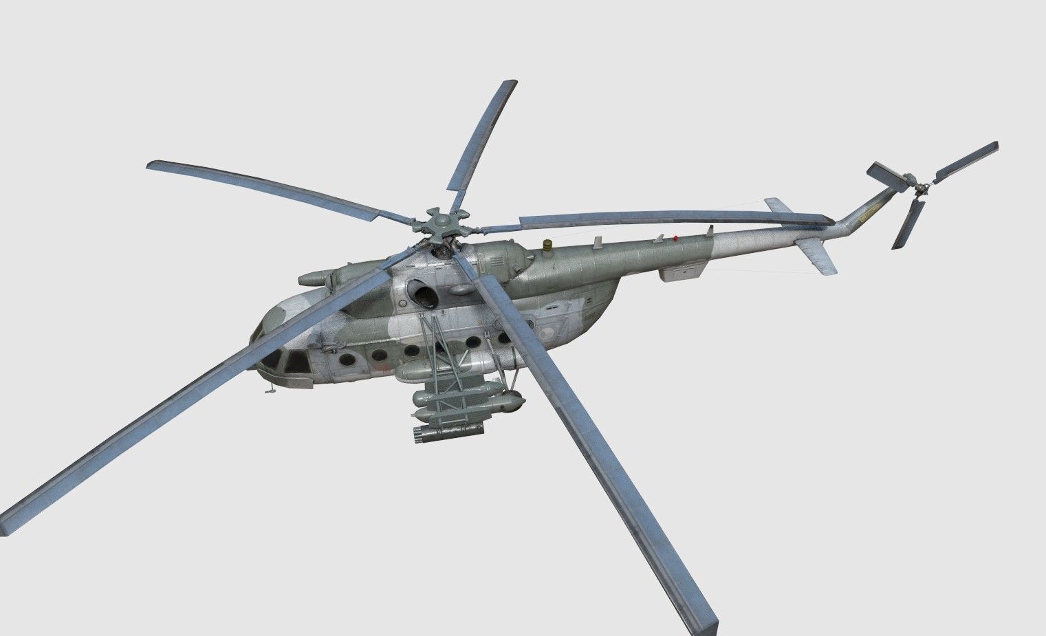 3D model MI 171 helicopter Ukraine VR / AR / low-poly | CGTrader