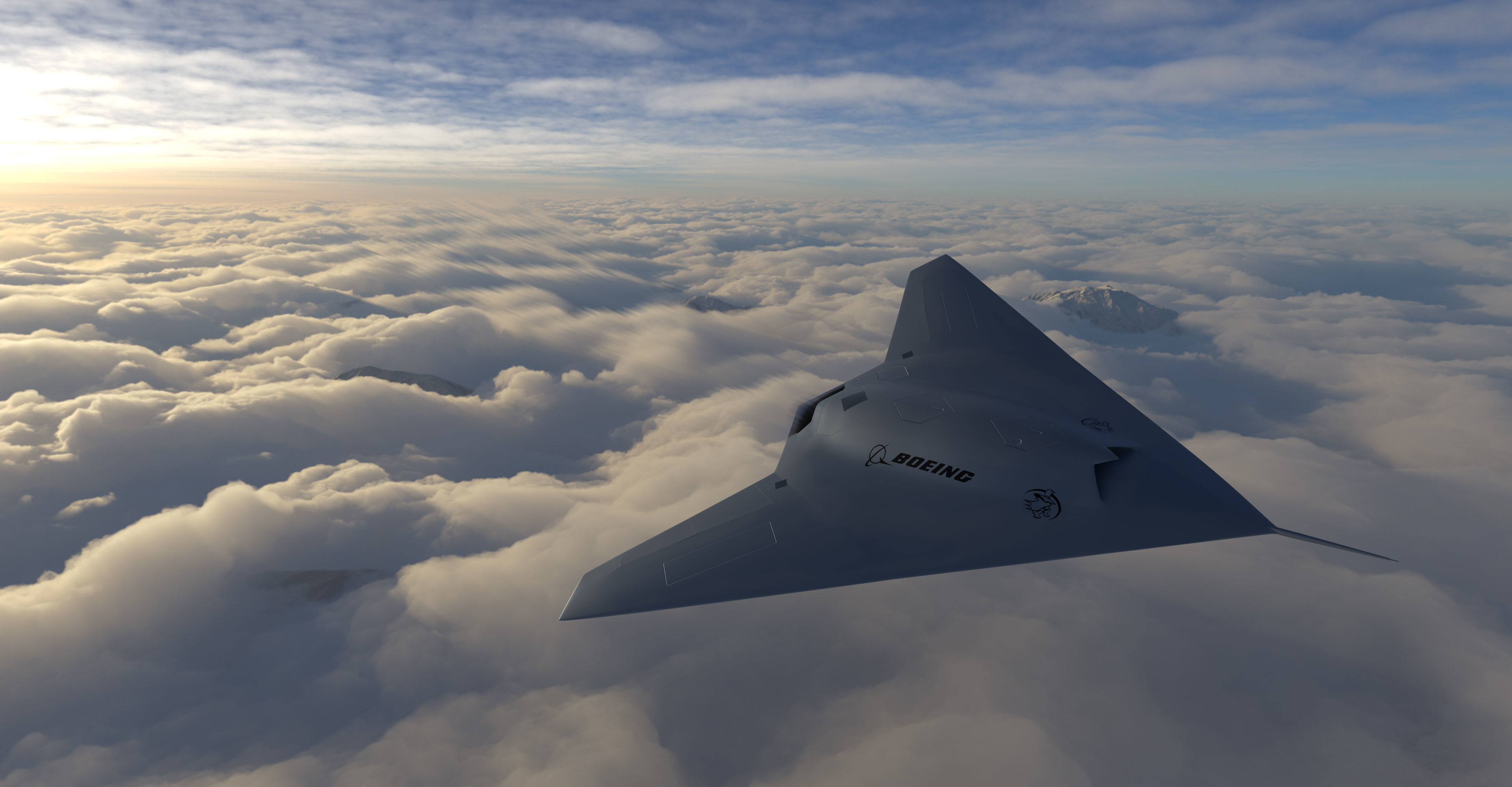 Boeing X-45C Phantom Ray 3D model | CGTrader