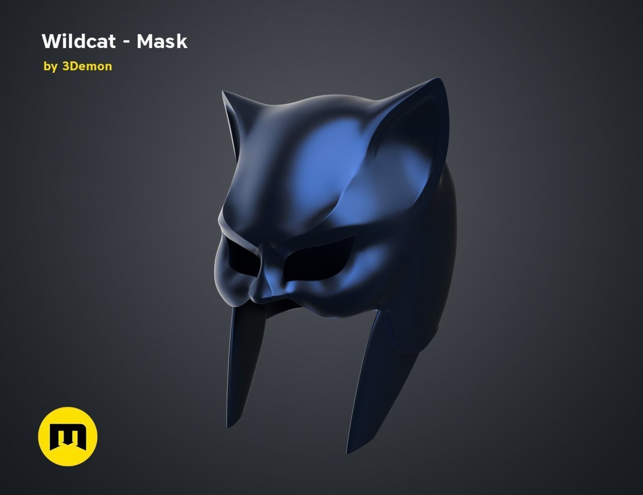 Wildcat - Mask 3D model 3D printable | CGTrader