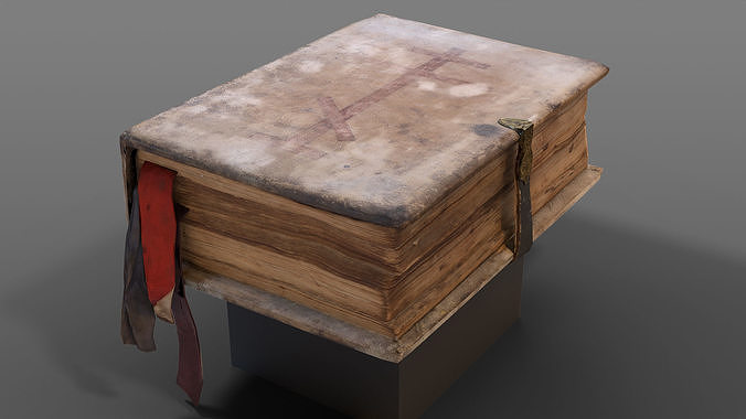 3D model Old book closed VR / AR / low-poly | CGTrader