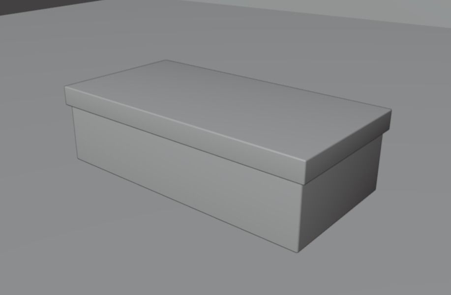 3D model Shoe box 3D file VR / AR / low-poly | CGTrader