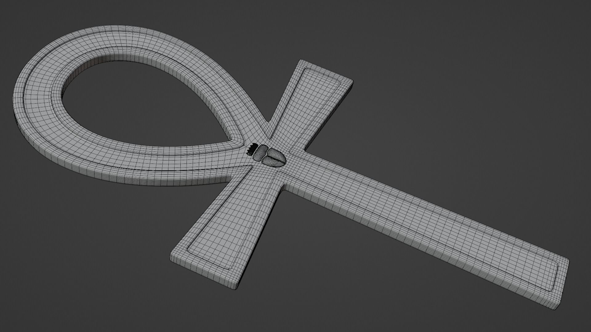3D model Egyptian Ankh VR / AR / low-poly | CGTrader