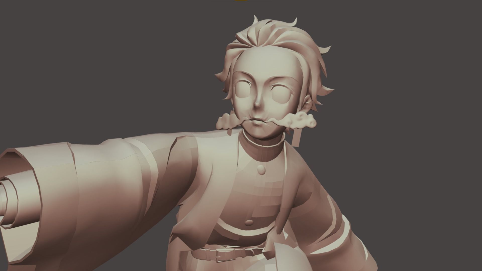 Kamado Tanjiro free 3D model 3D printable | CGTrader