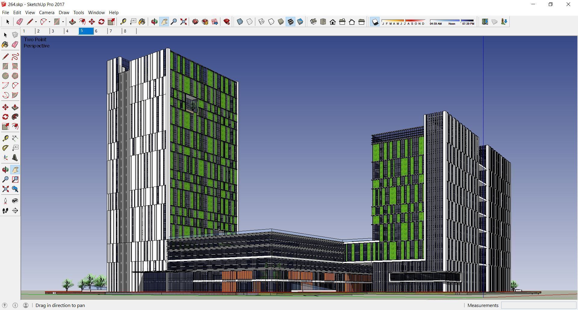 Sketchup Building 264 3D model | CGTrader