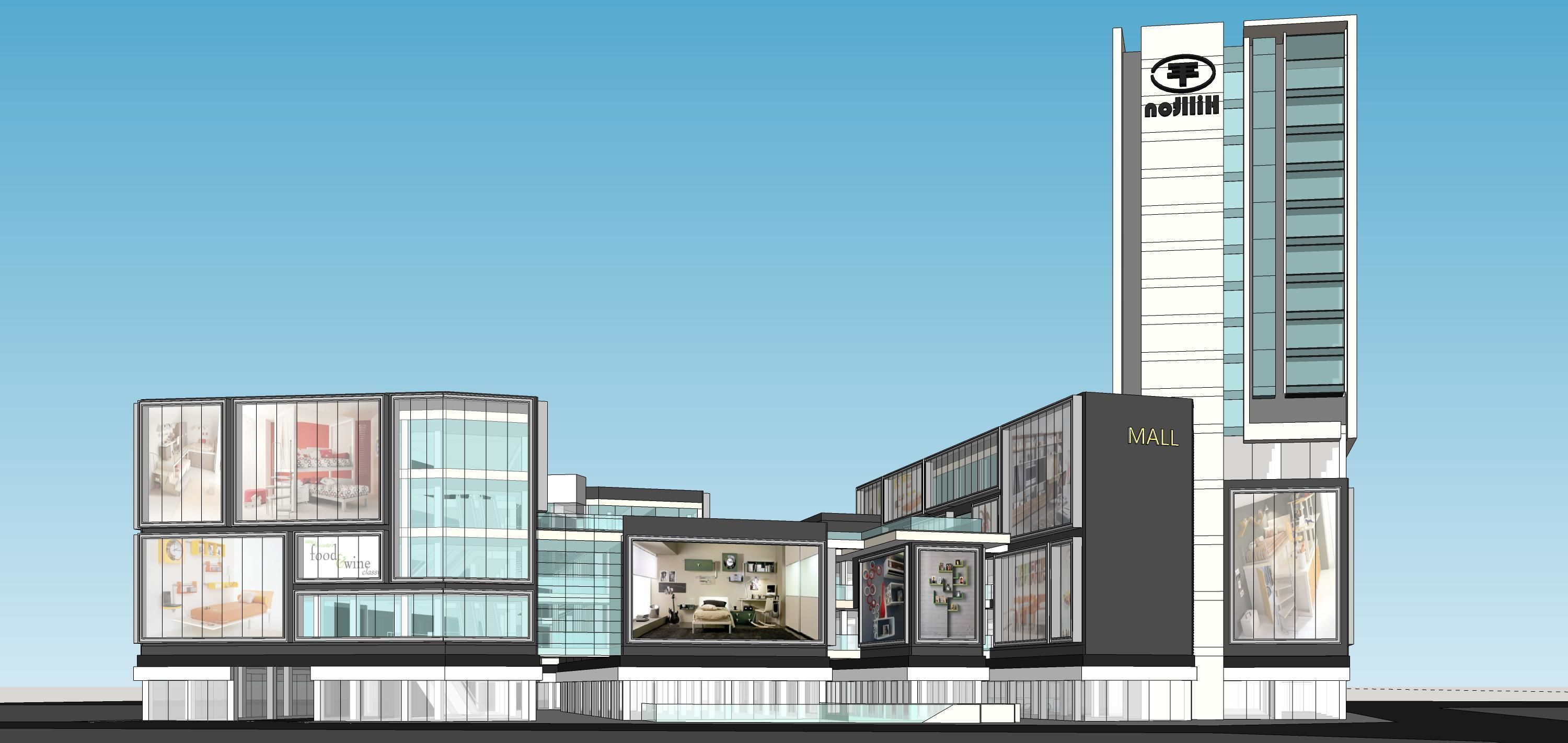 Sketchup Commercial Office Complex F1 3D model | CGTrader