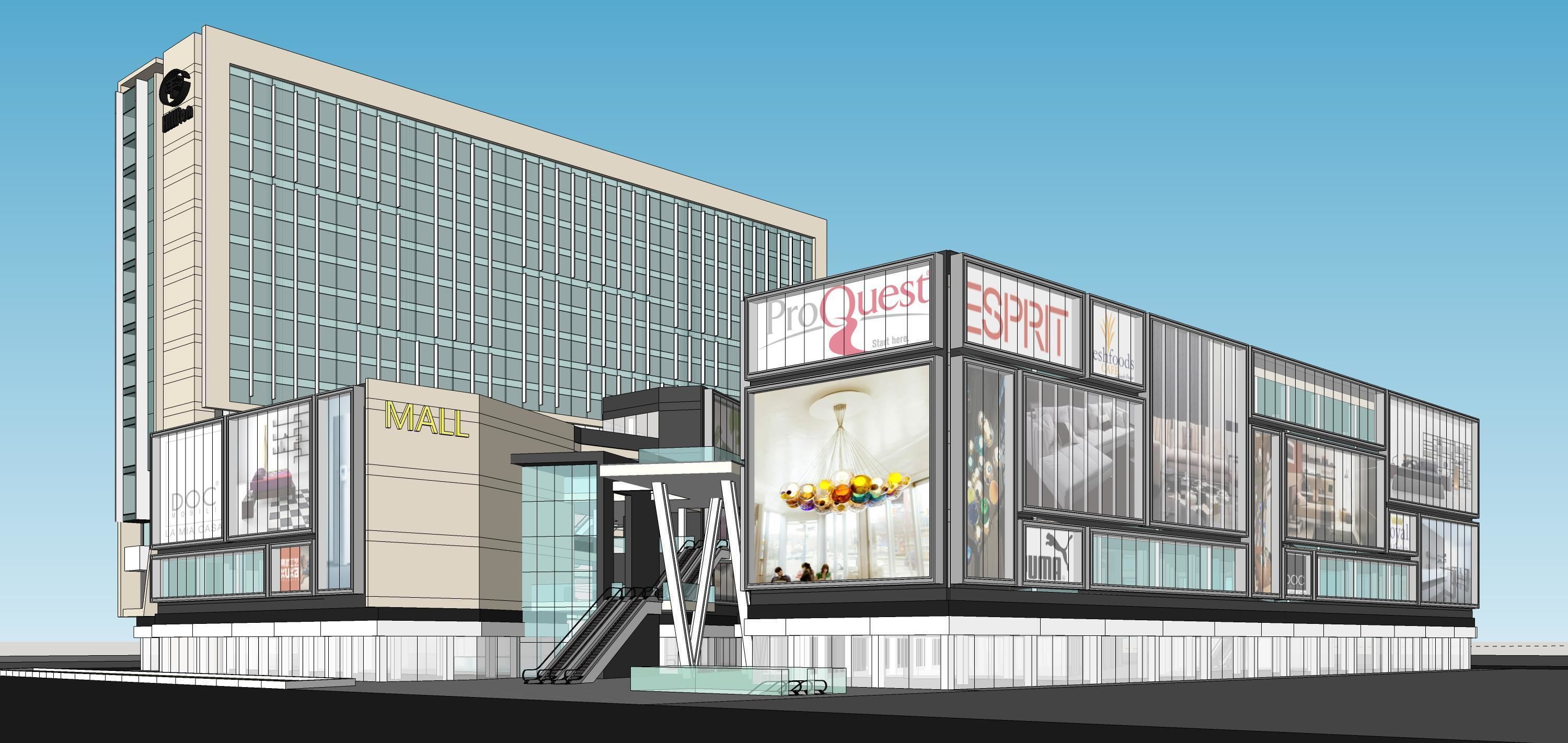 Sketchup Commercial Office Complex F1 3D model | CGTrader