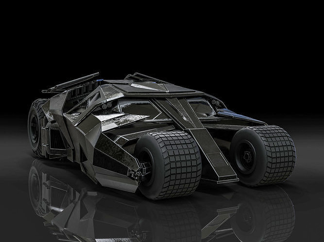 Batmobile - The Dark Knight 3D model | CGTrader