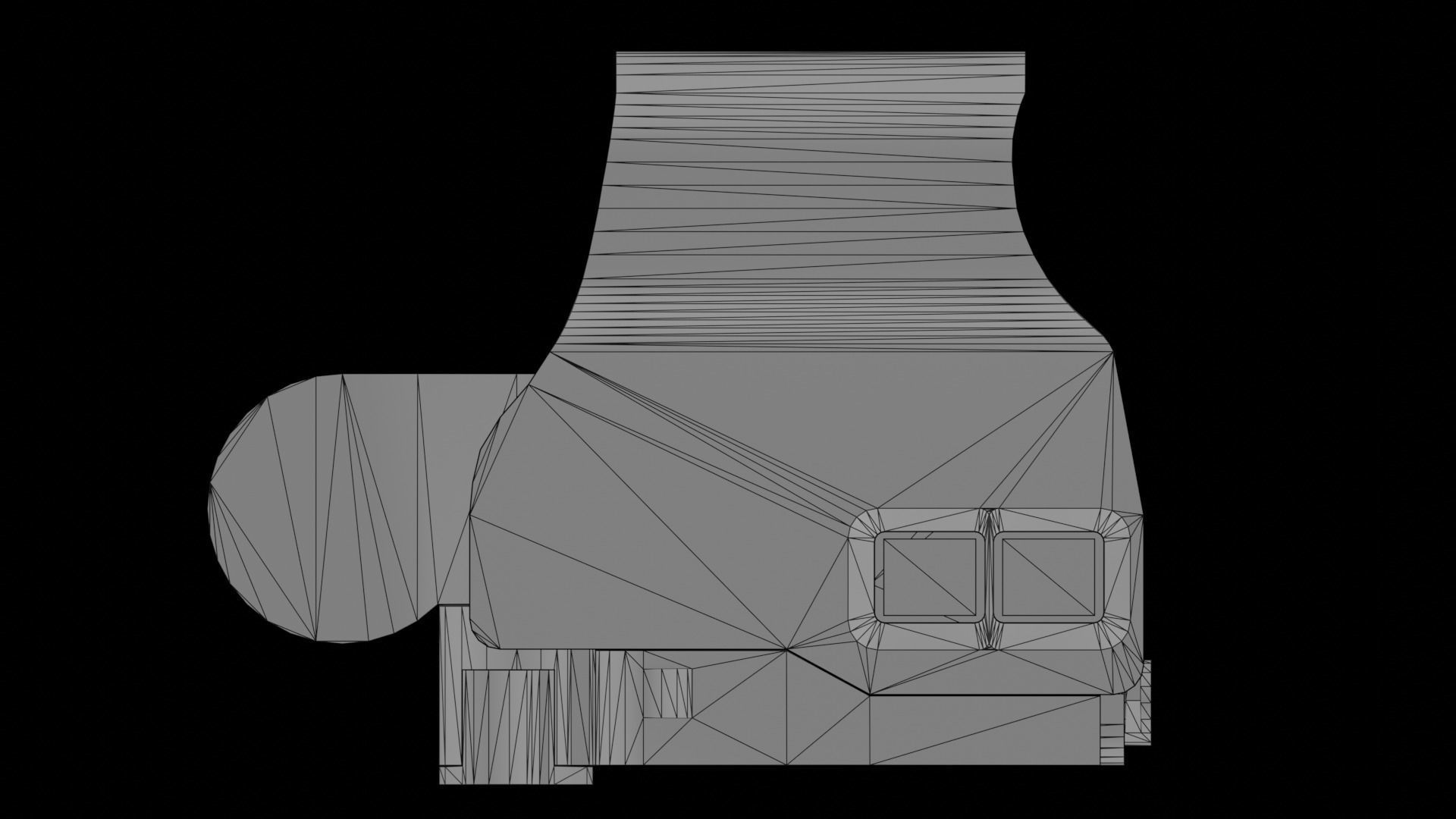 3D model EOTech EXPS-2 Holographic Sight VR / AR / low-poly | CGTrader