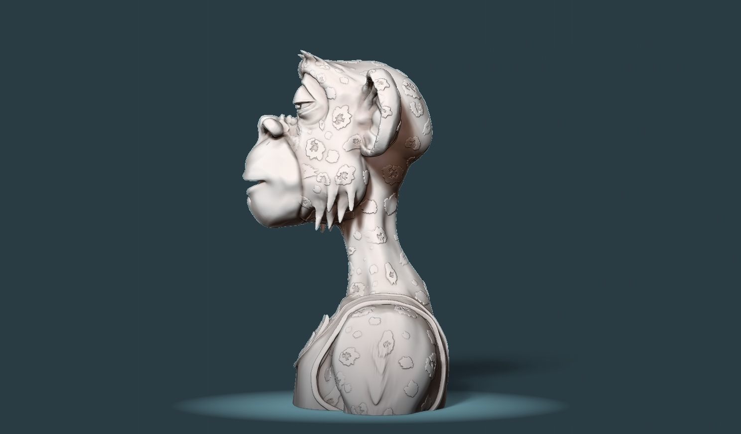 ape nft 3 3D model 3D printable | CGTrader