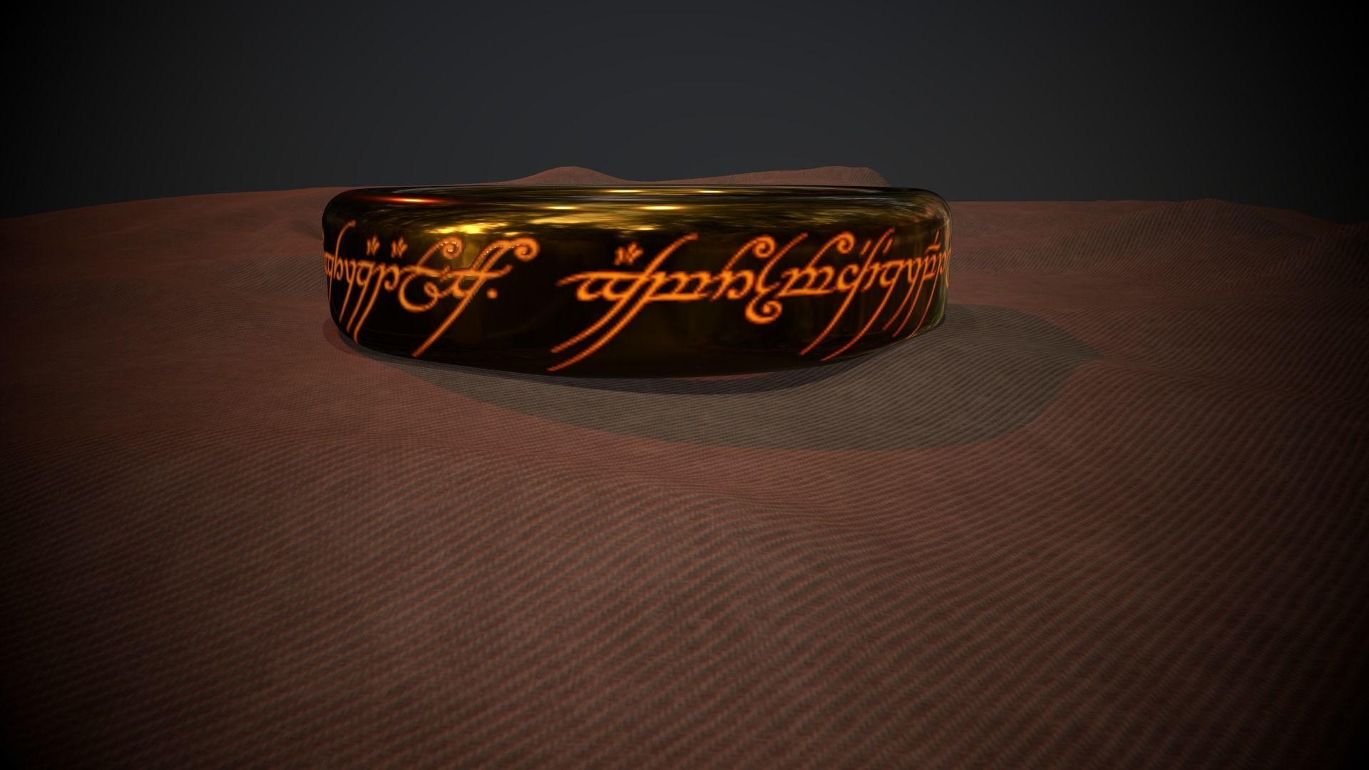 The One Ring 3D model | CGTrader