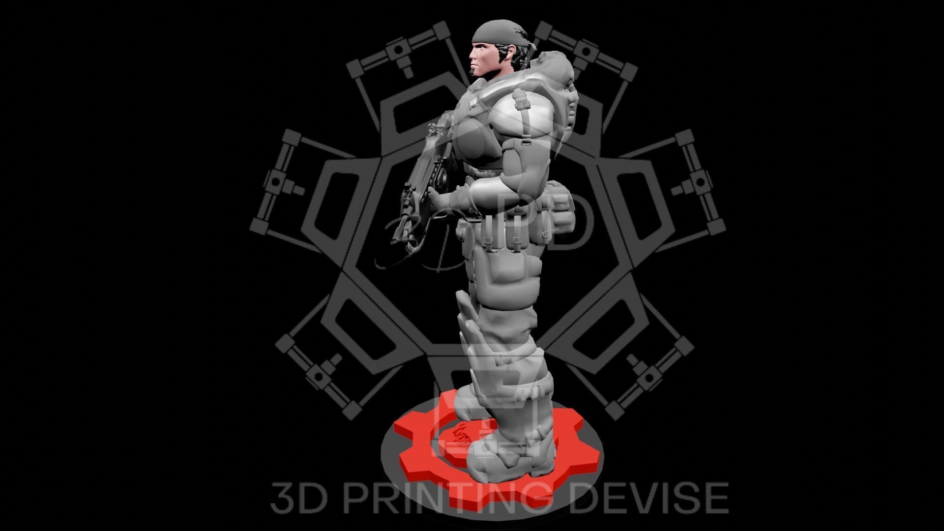 MARCUS FENIX 3D model 3D printable | CGTrader