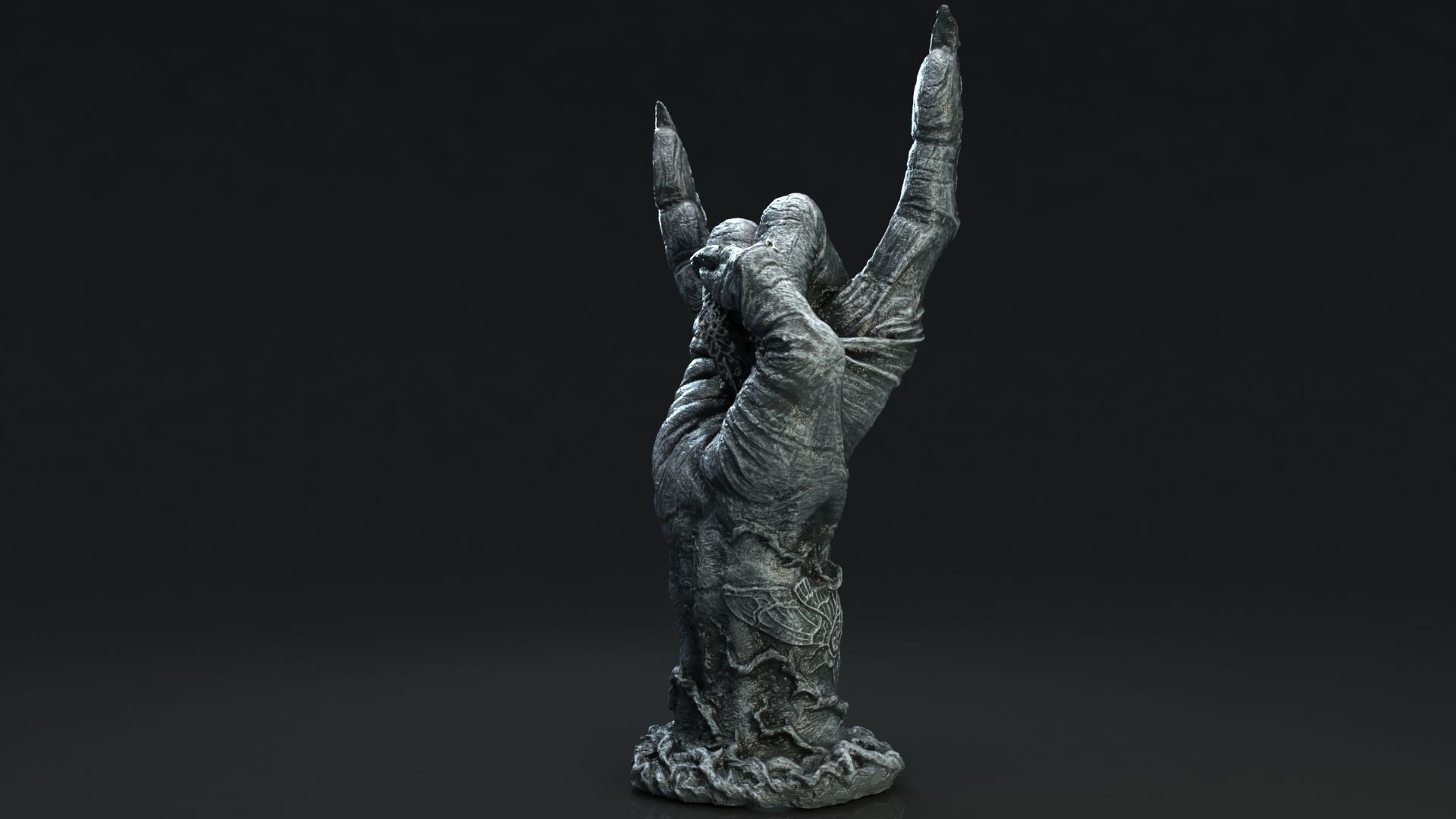 Devil Hand 3D model | CGTrader