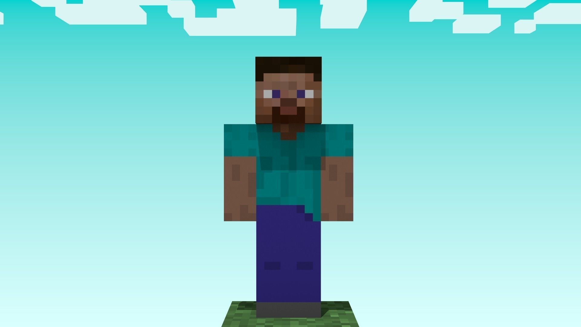 Minecraft character Rigged 3d Model free 3D model rigged | CGTrader