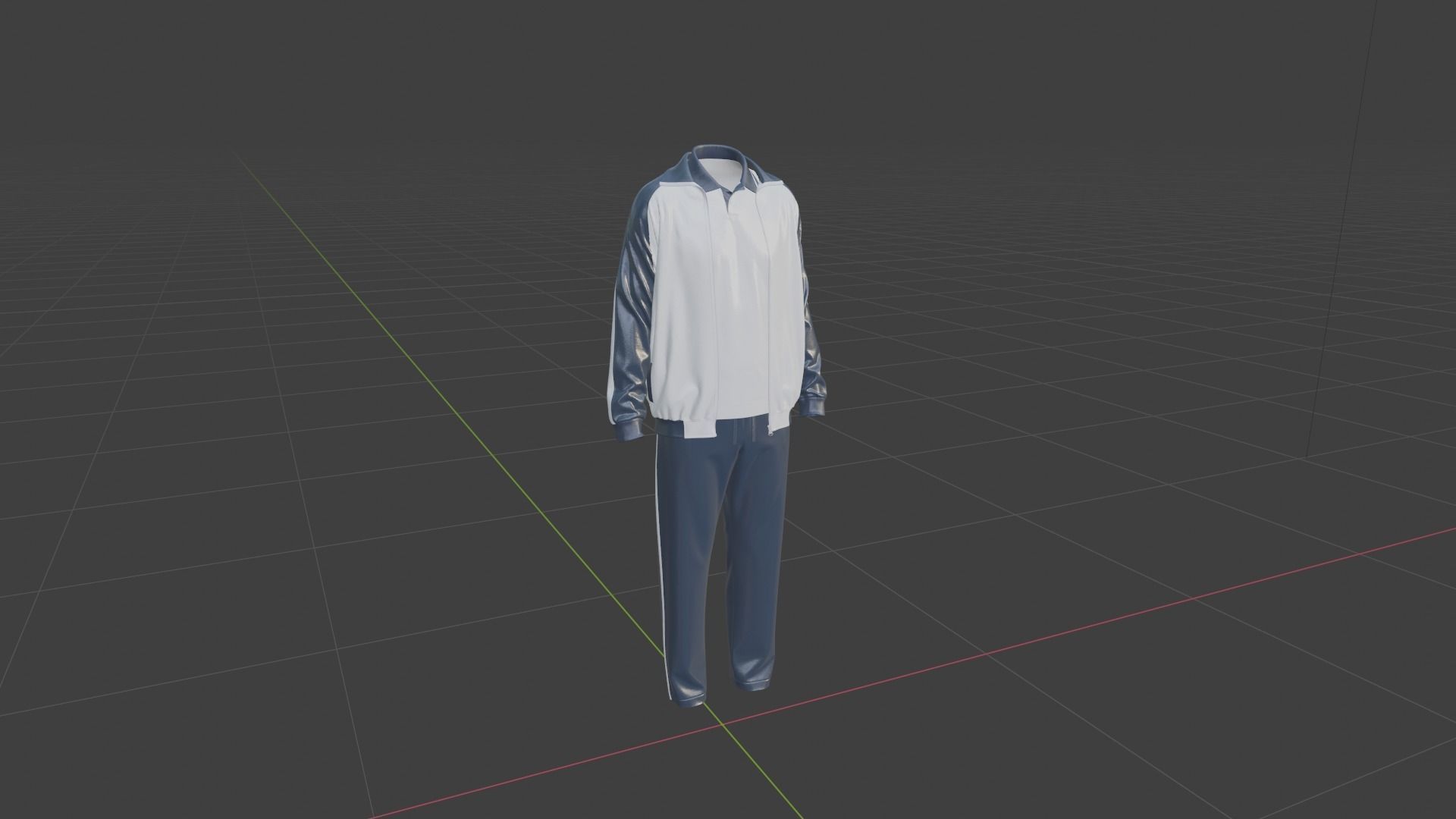 Tracksuit 3D model | CGTrader
