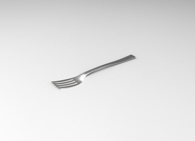 Fork modeling 3D model | CGTrader