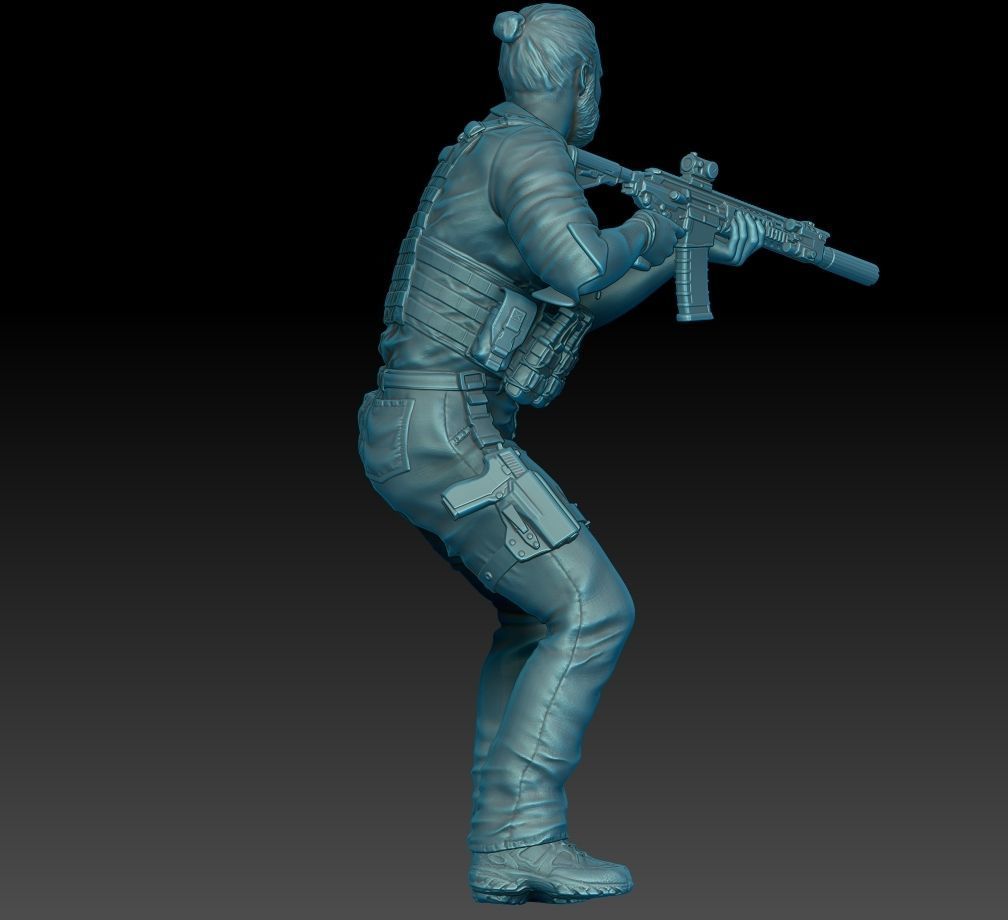 BLACK OPS SOLDIER 3D model 3D printable | CGTrader