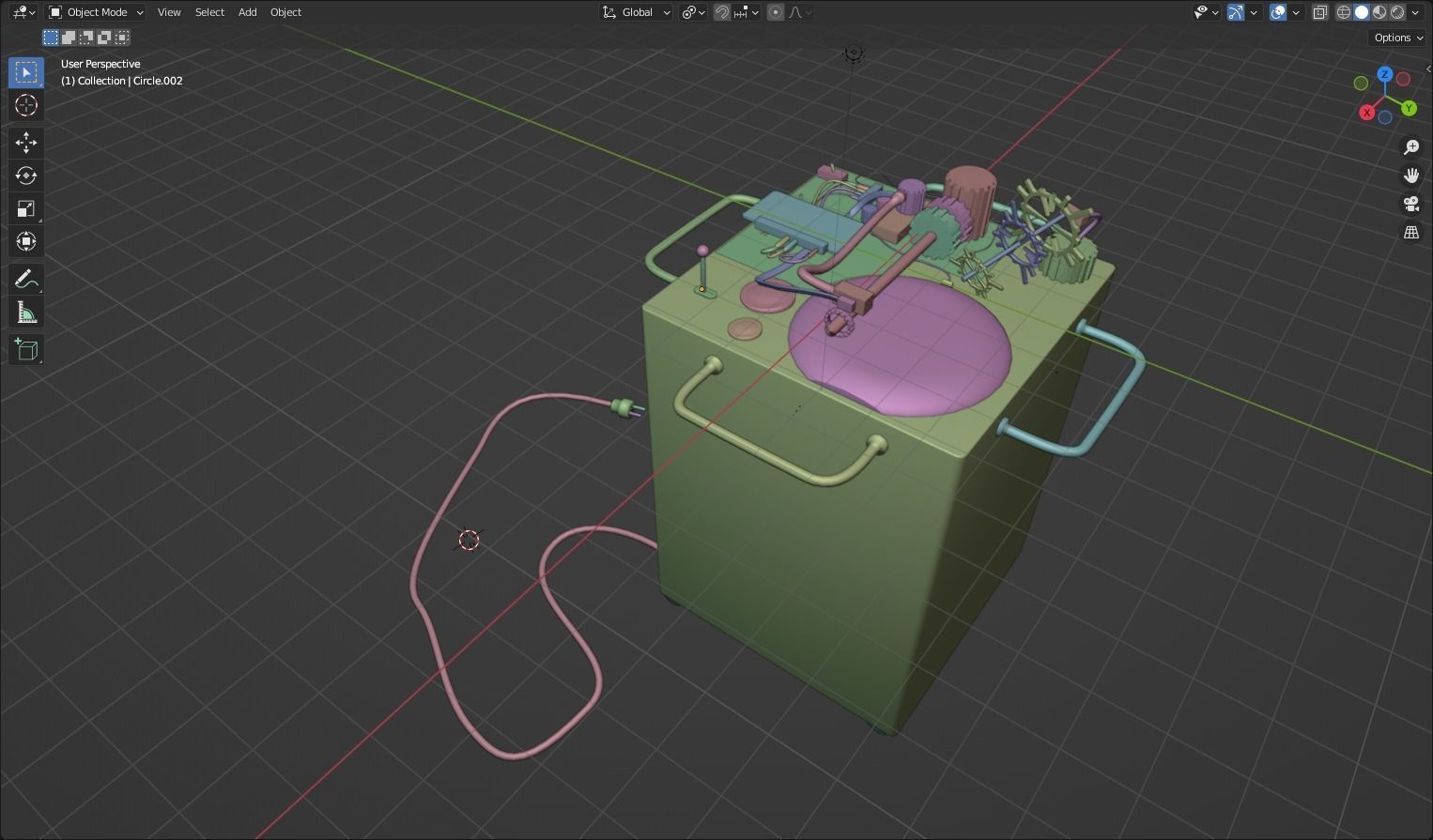 Time machine free 3D model | CGTrader