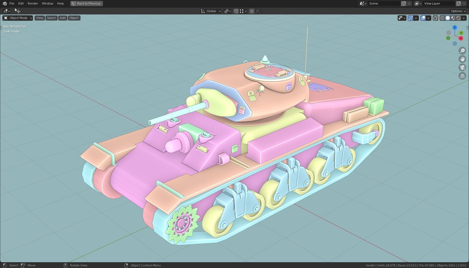 3D model AC1 SENTINEL TANK BASE MESH VR / AR / low-poly | CGTrader
