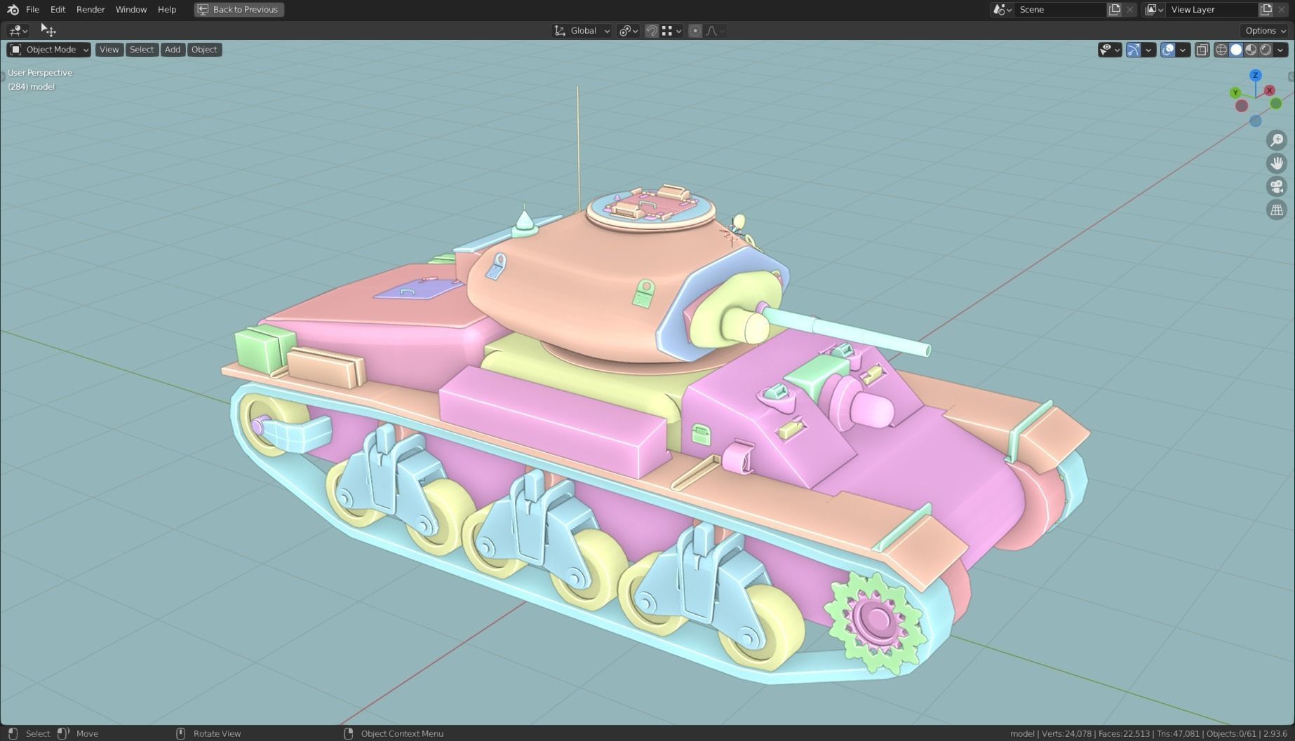 3D model AC1 SENTINEL TANK BASE MESH VR / AR / low-poly | CGTrader