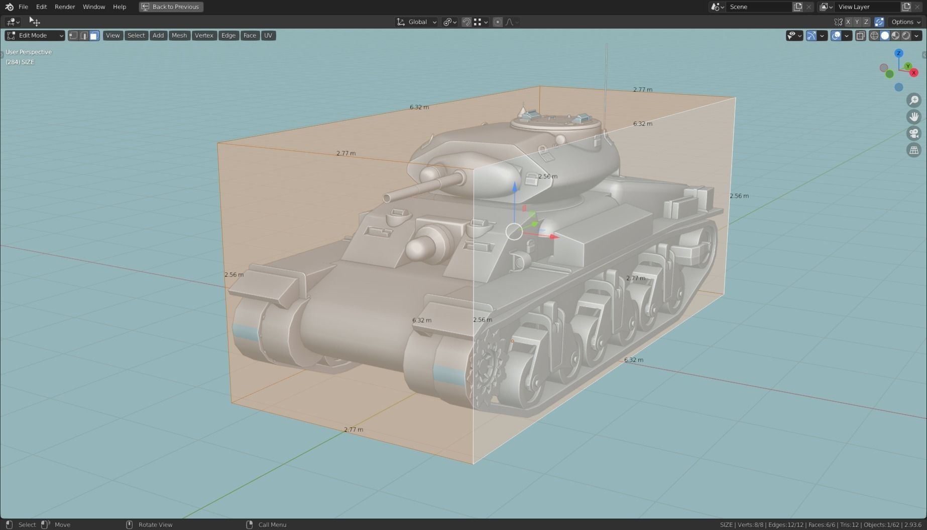 3D model AC1 SENTINEL TANK BASE MESH VR / AR / low-poly | CGTrader