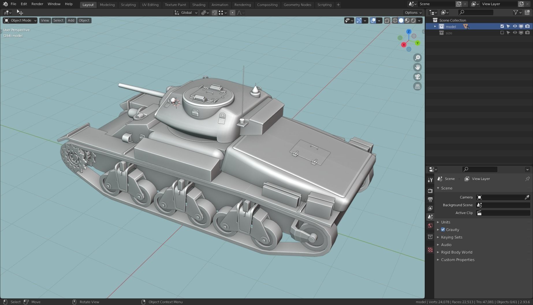 3D model AC1 SENTINEL TANK BASE MESH VR / AR / low-poly | CGTrader