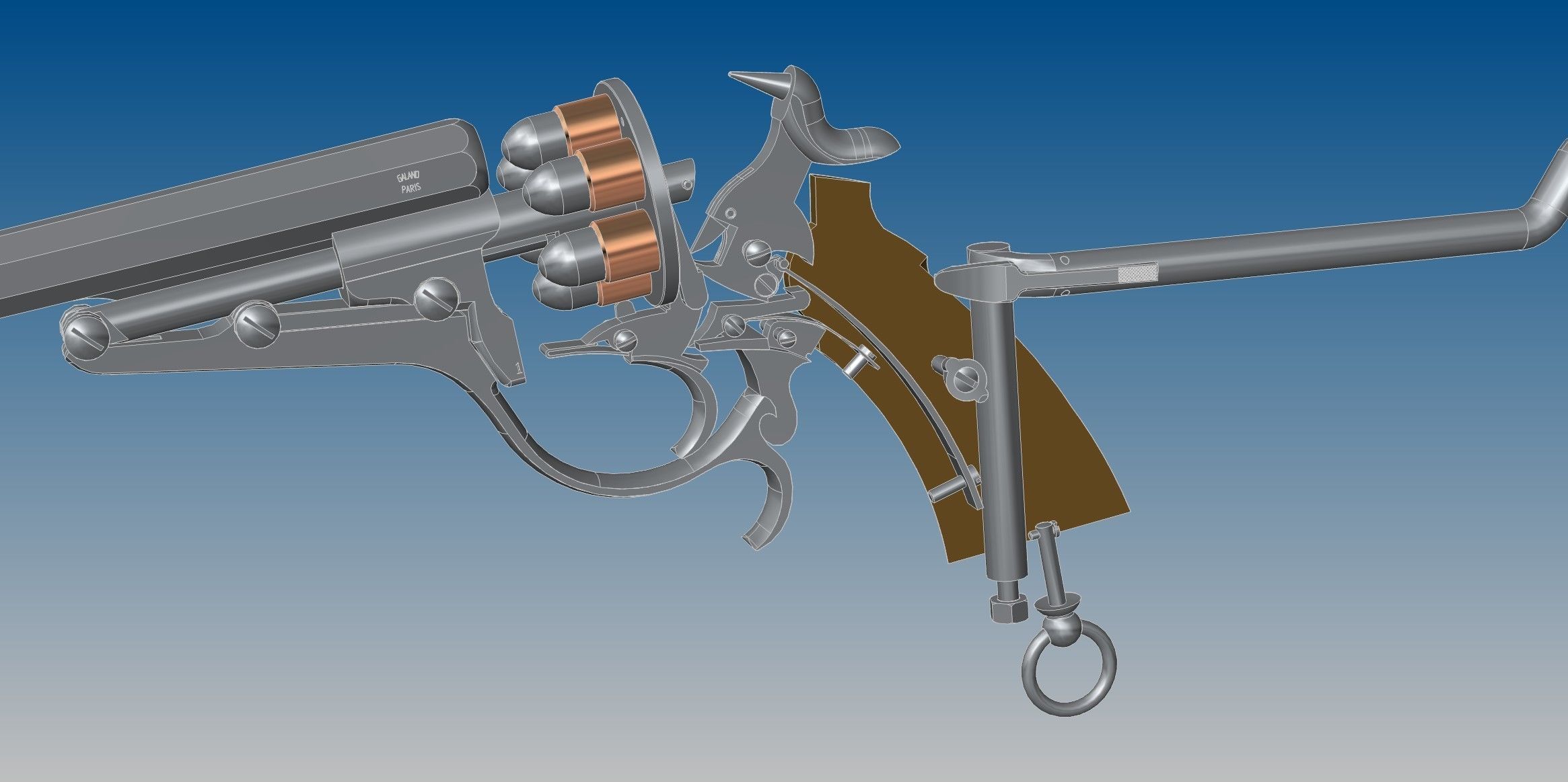 Galand Sportsman 3D model | CGTrader