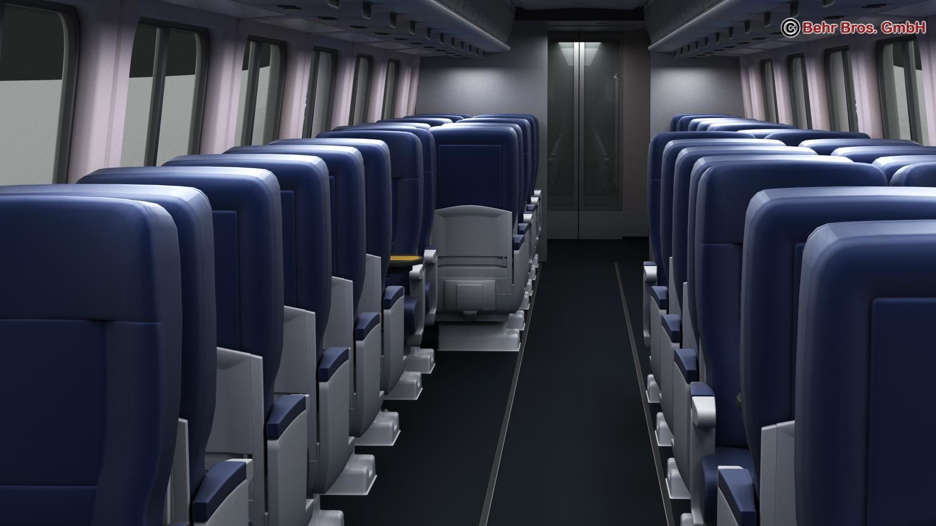 Acela Express 3D model animated rigged | CGTrader