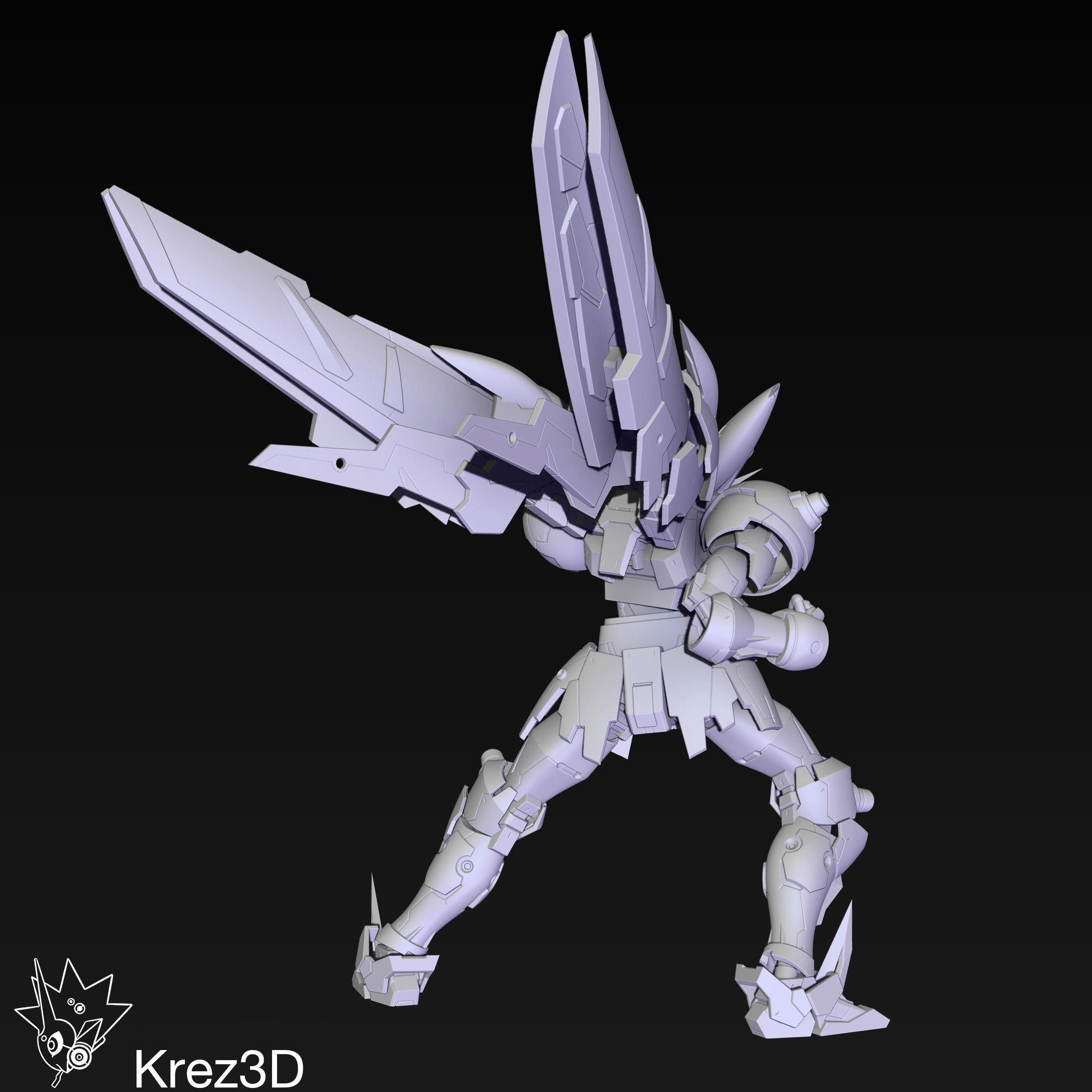 Master Gundam 3D model 3D printable | CGTrader