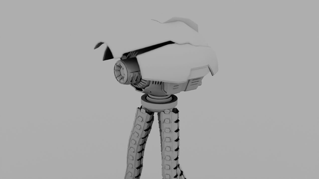 3-leg Robot rigged - animated character 3D model animated rigged | CGTrader