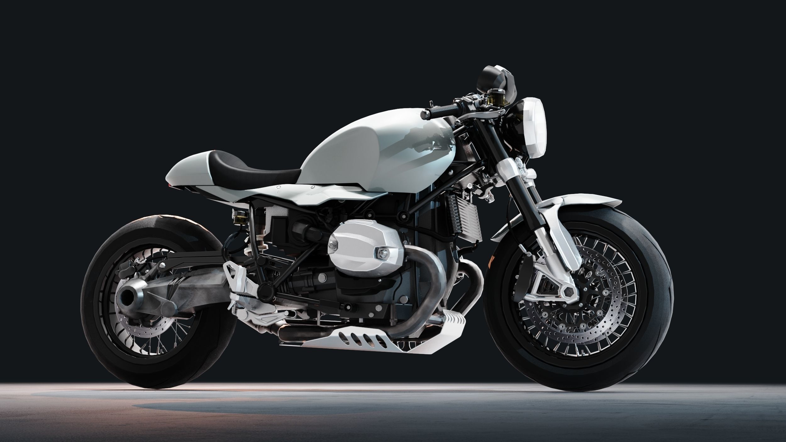 R9T Cafe Racer 3D model | CGTrader