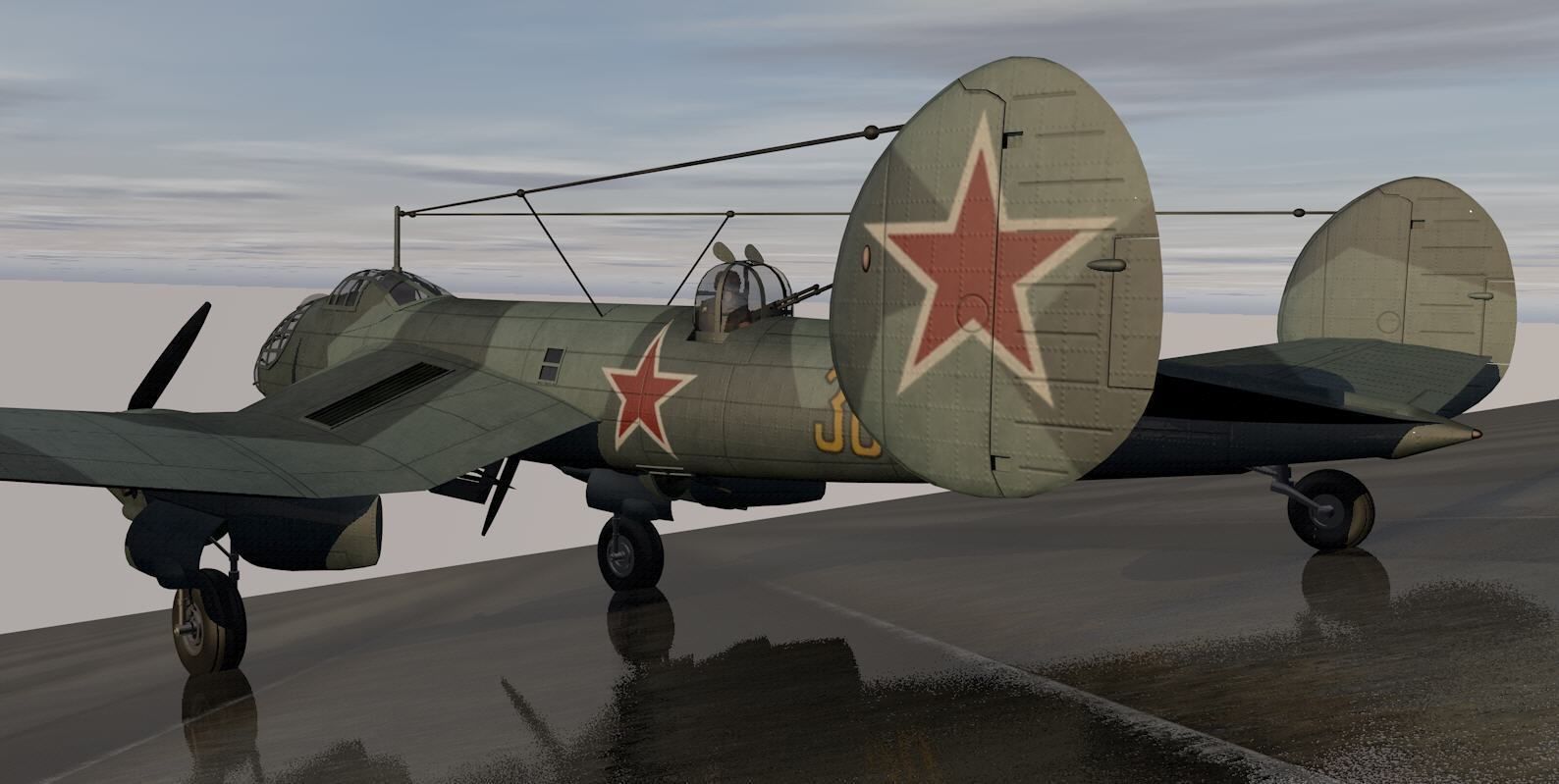 Yermolayev Yer-2 3D model | CGTrader