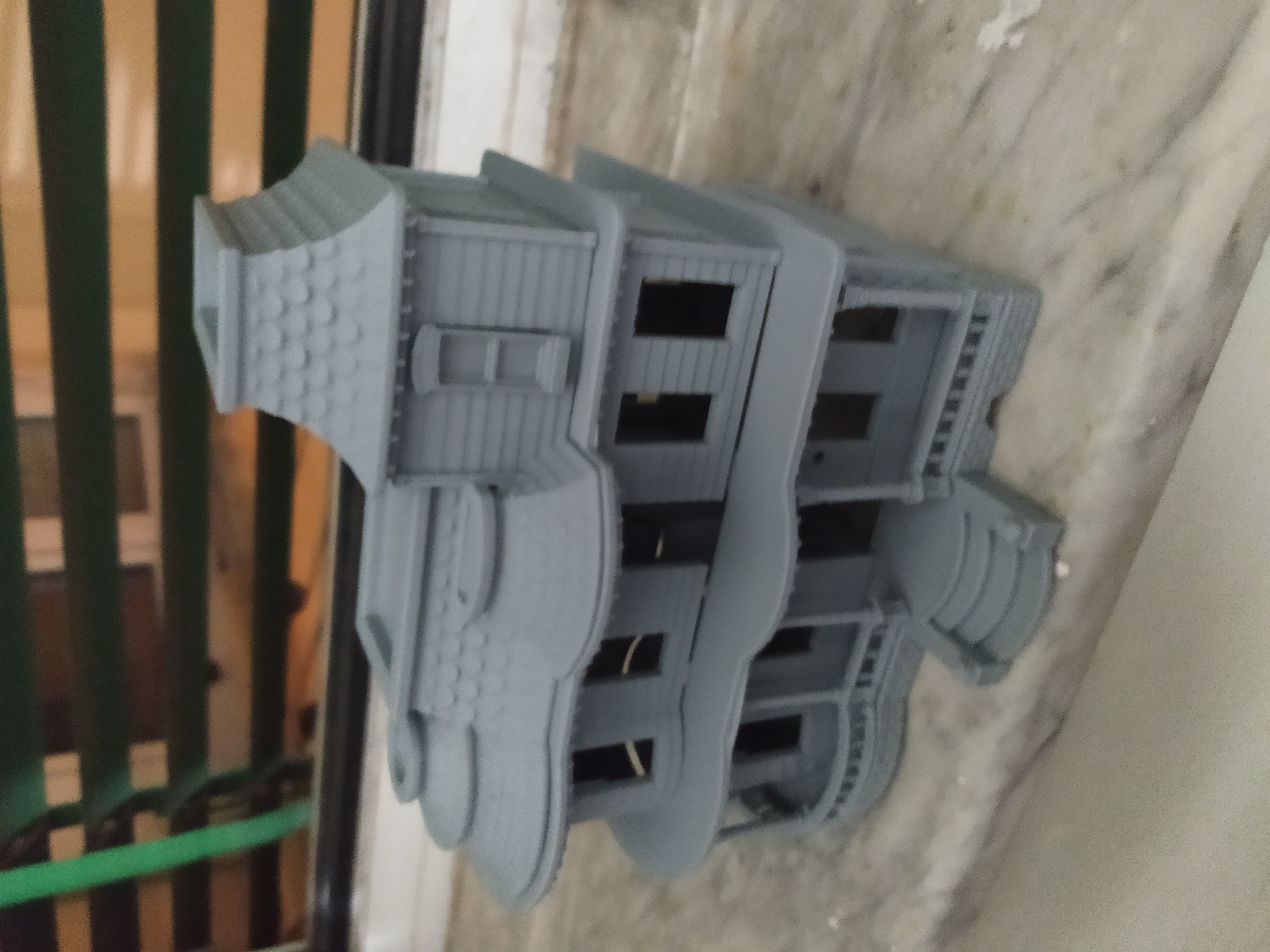 Colonial House - 3D Printing Ready 3D model 3D printable | CGTrader