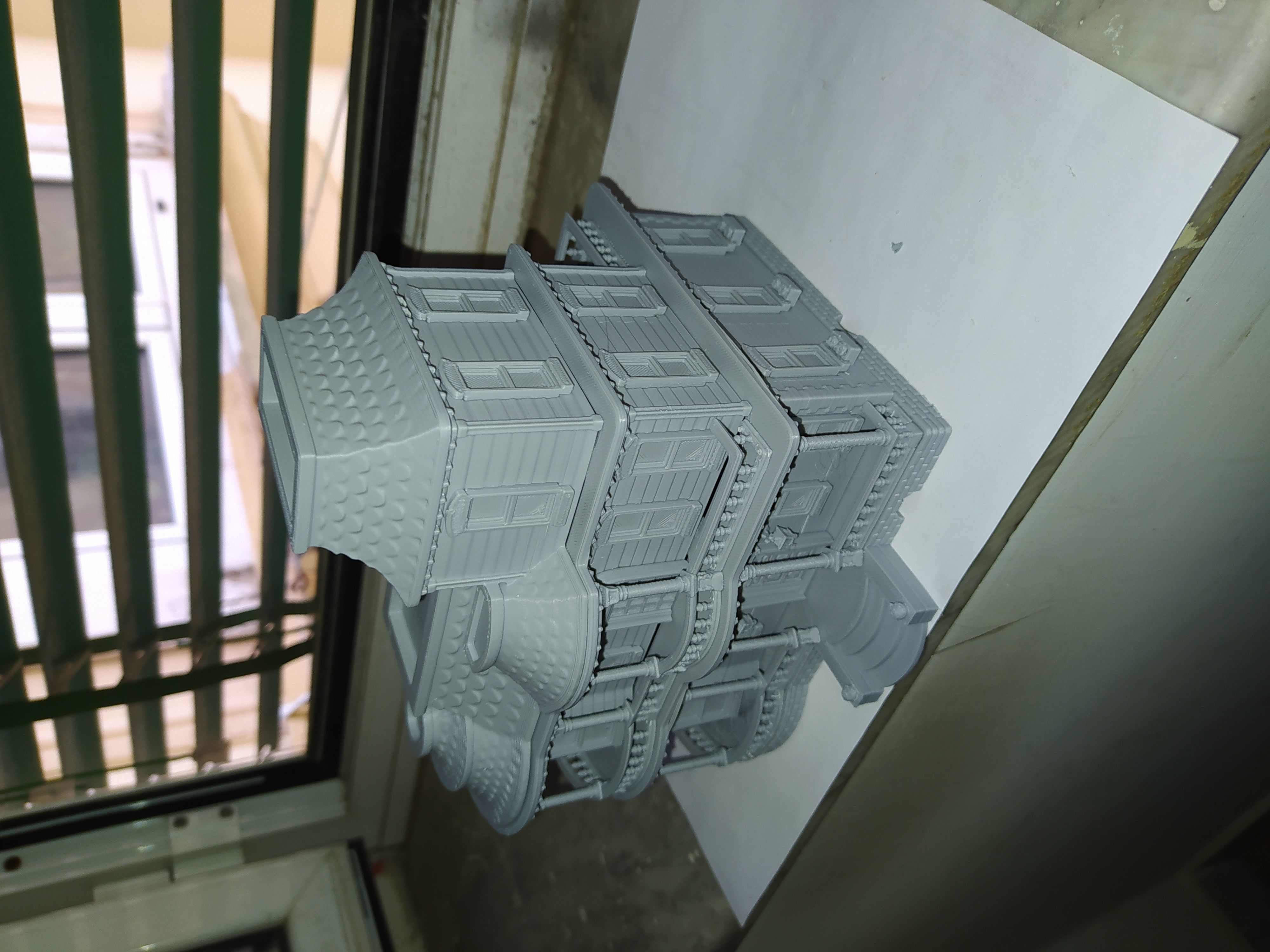 Colonial House - 3D Printing Ready 3D model 3D printable | CGTrader