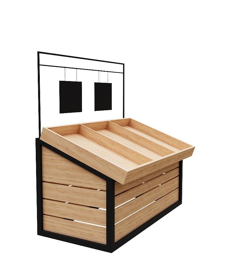 3D model Stall models VR / AR / low-poly | CGTrader