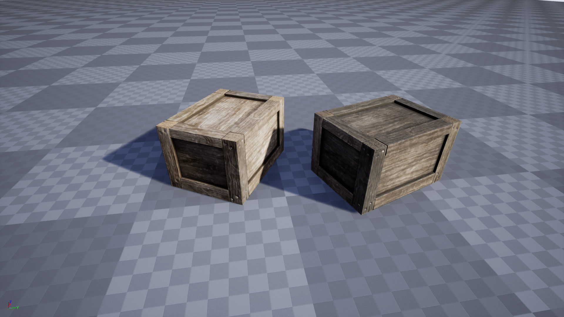 3D model Vintage Crates Barrels and Chests For Unreal Engine 4 VR / AR ...