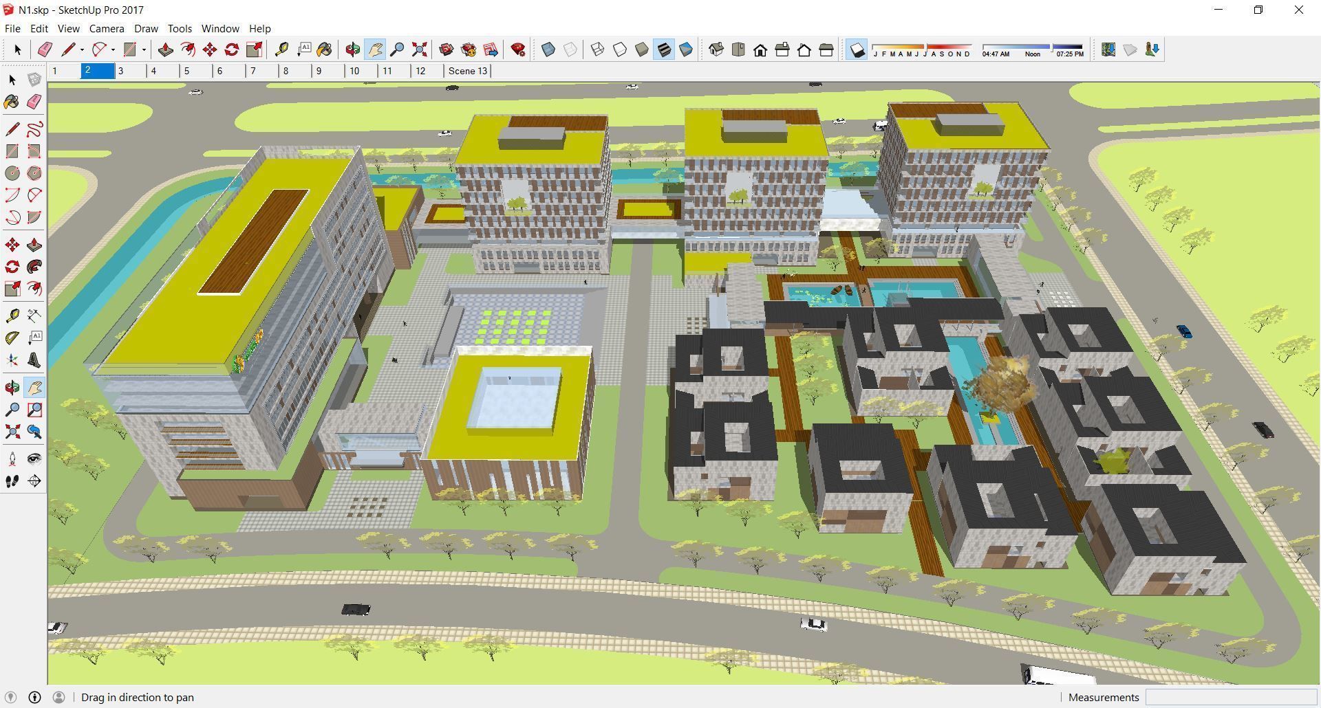 Sketchup Complex N1 3D model | CGTrader