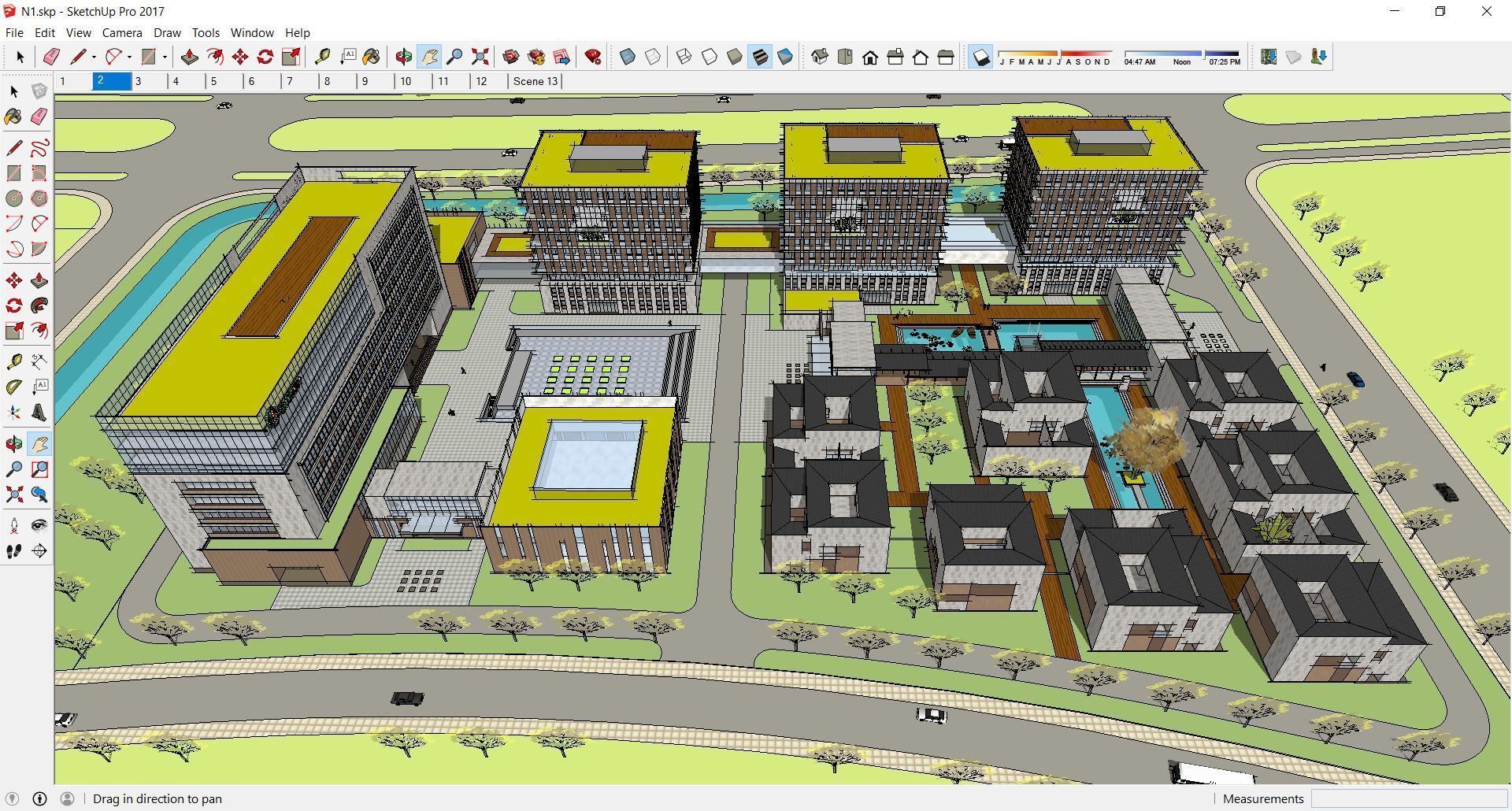 Sketchup Complex N1 3D model | CGTrader