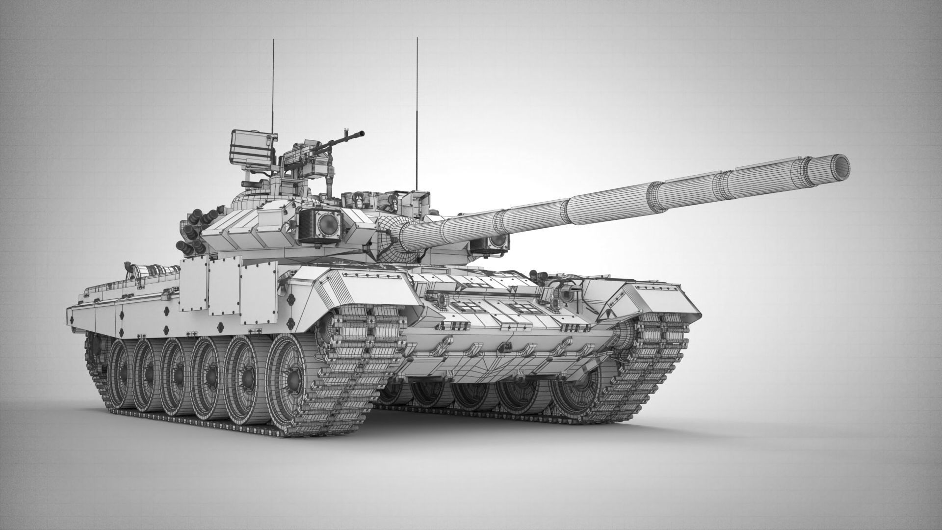 Modern Tank 3D model | CGTrader
