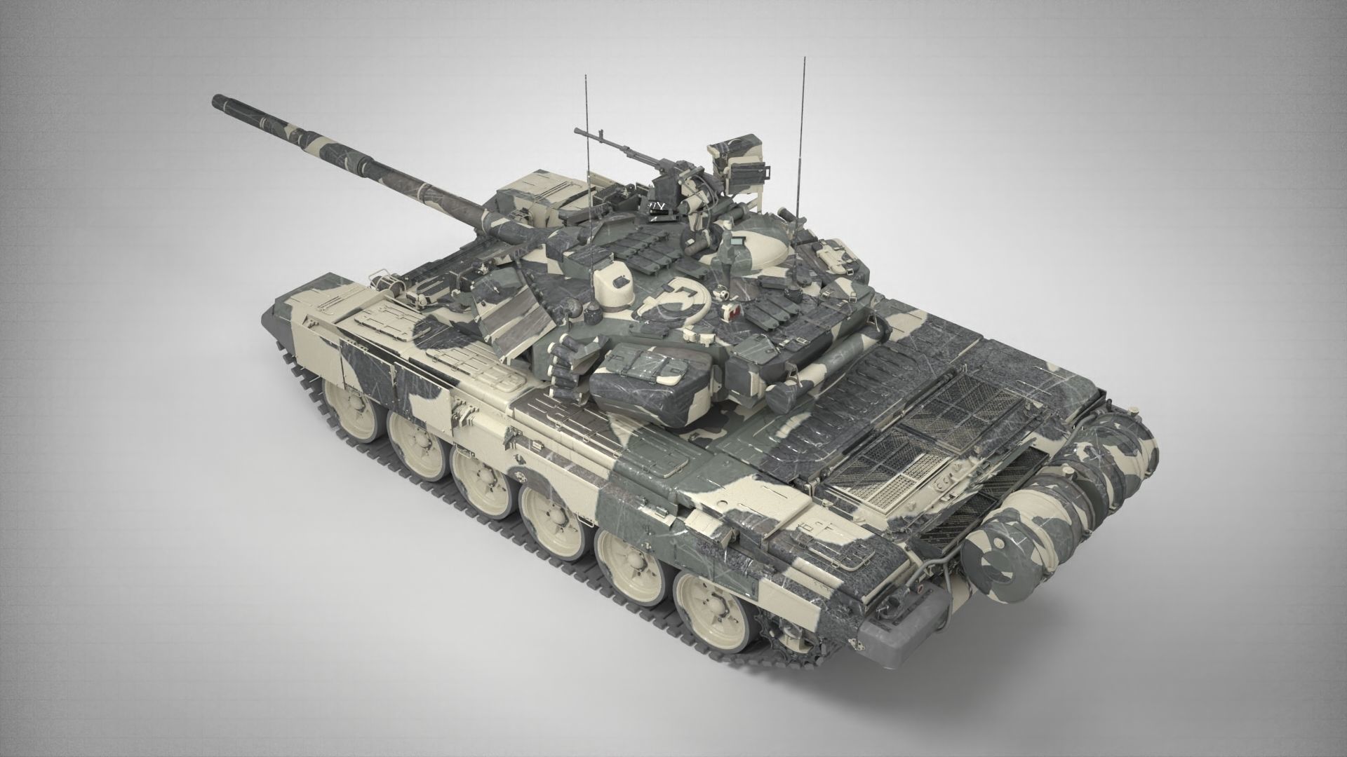 Modern Tank 3D model | CGTrader